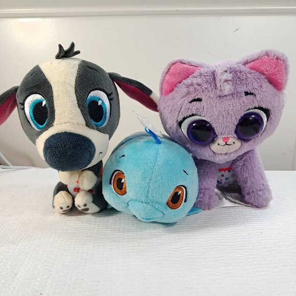 Disney | Toys | Disney Tots Plush Set Kiki Purple Kitty Cat Pablo Puppy ...